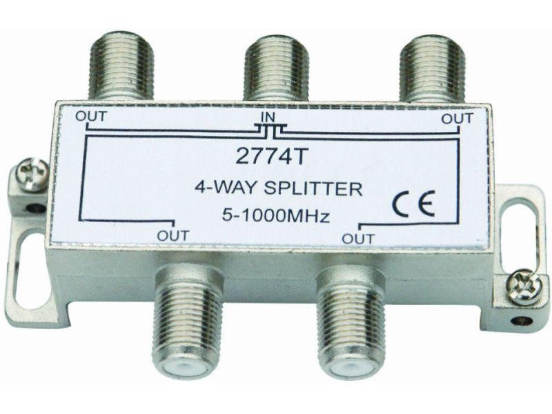 4 WAY SPLITTER 5-1000MHZ - ZS Distributors
